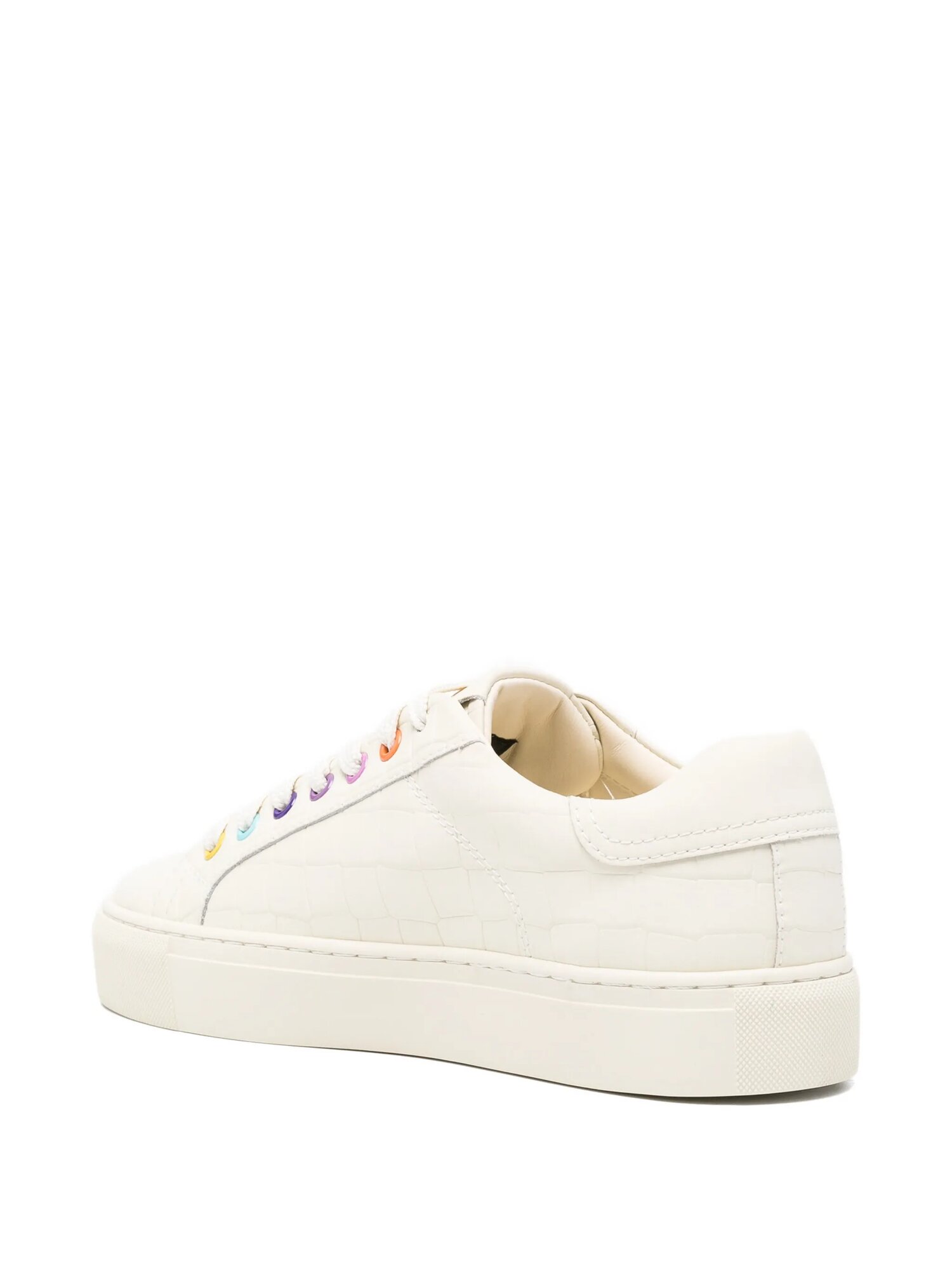Кроссовки HIDE & JACK Crocodile-embossed sneakers, размер 36, разноцветный — фото 1