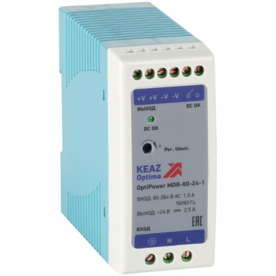 Блок питания Кэаз OptiPower MDR-60-24-1, 284541