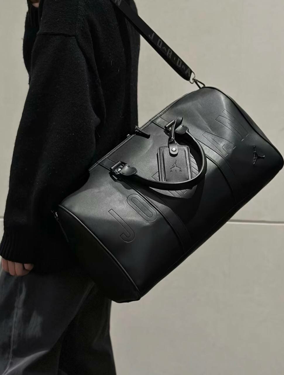 Сумка-рюкзак Air Jordan Monogram Duffel “Black”