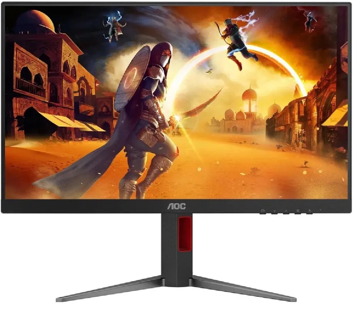 Монитор AOC 24G4H 23,8", 16:9, IPS, FHD, 1ms, 300cd, 200Hz, HDMI, DP, HAS