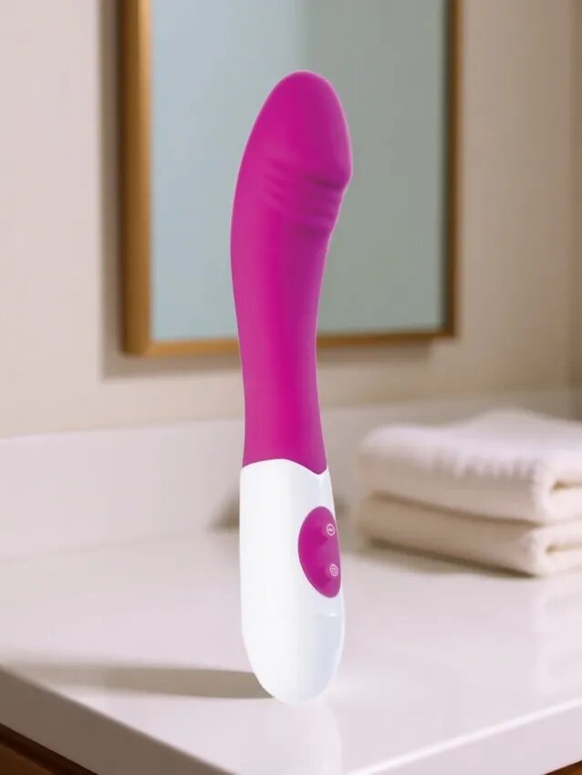 Нереалистичный вибратор TOYFA A-Toys Una, силикон, розовый, 19,8 см