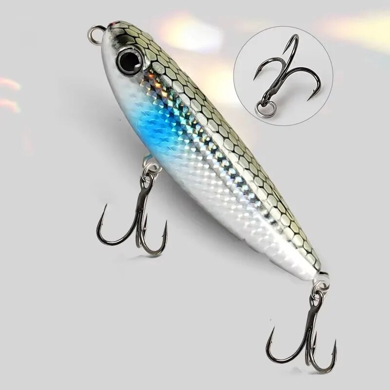 Topwater Pencil Surface Walker для морской рыбалки