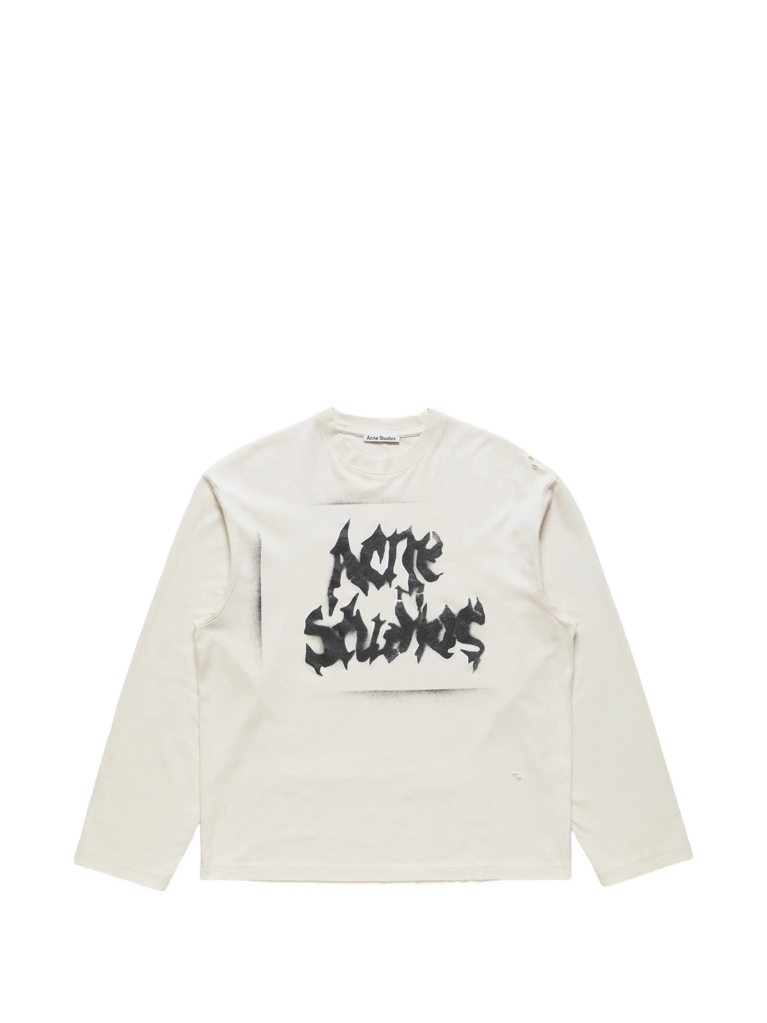 Футболка Logo-print distressed T-shirt