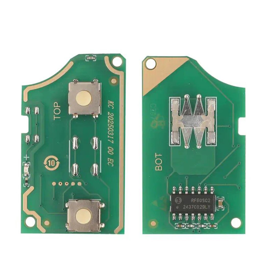 Jingyuqin 2B дистанционный ключ от автомобиля без ключа для VW Volkswagen Golf MK4 Passat Board Only