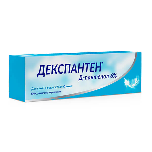 Декспантен крем с Д-пантенолом, 6%, крем для наружного приме