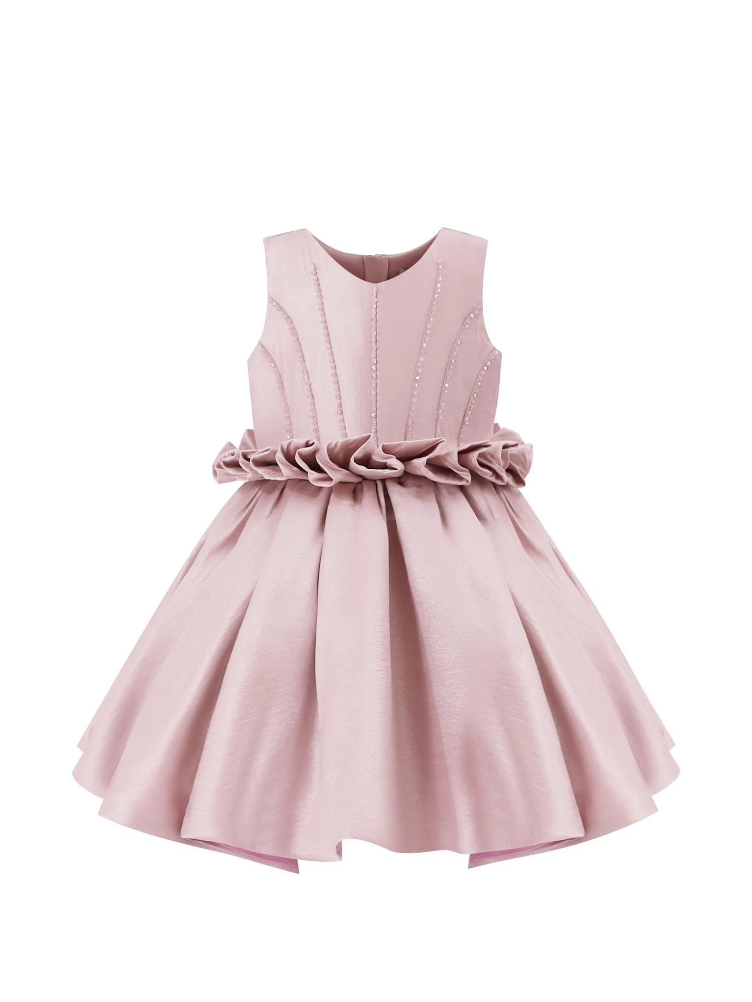 Платье Luminara bead-embellished ruffled dress