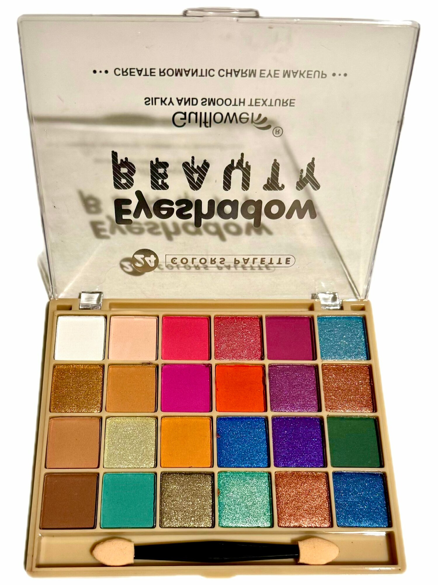 GULFLOWER EYESHADOW DEAUTY Палетка теней 24 Colors Тон 01