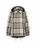 Пальто Barbour Check-pattern hooded coat, размер 10, разноцветный