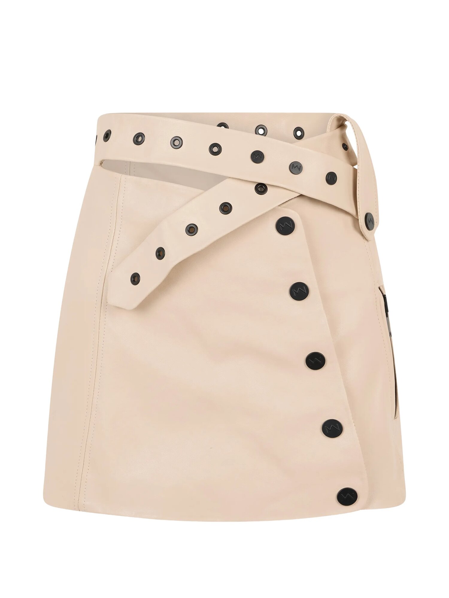 Юбка The Mannei Wrap-style mini skirt