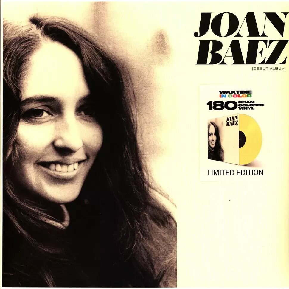 Пластинка Joan Baez "Joan Baez (Debut Album)" LP (COLOURED) NEW