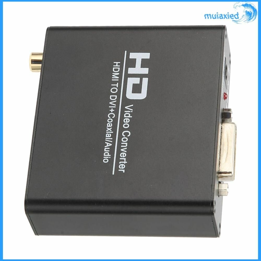 HDMI-DVI конвертер с коаксиальным выводом, для домашнего кинотеатра и игровых консолей