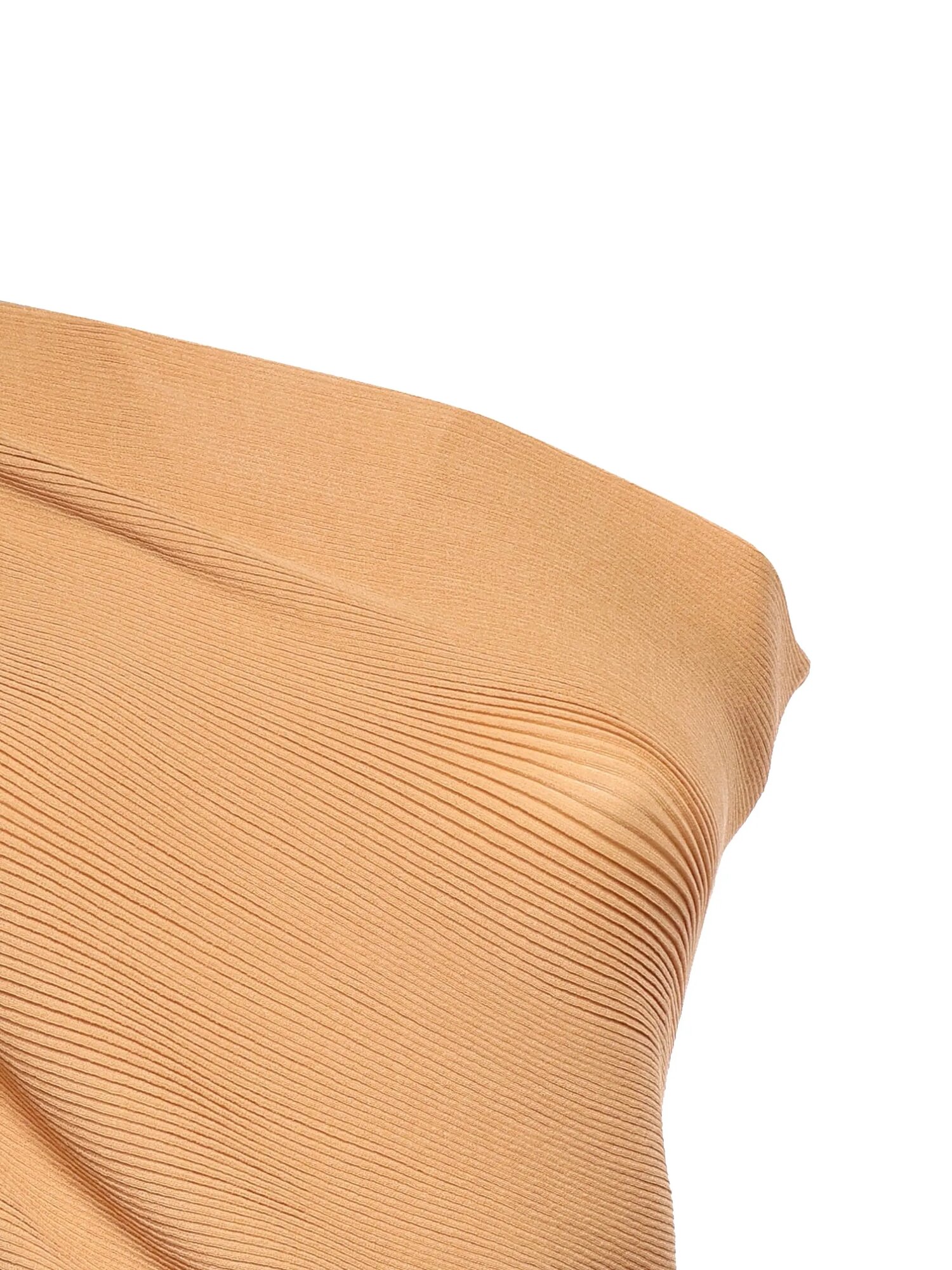 Топ Alberta Ferretti One-shoulder ribbed-knit top, размер 42, разноцветный — фото 1