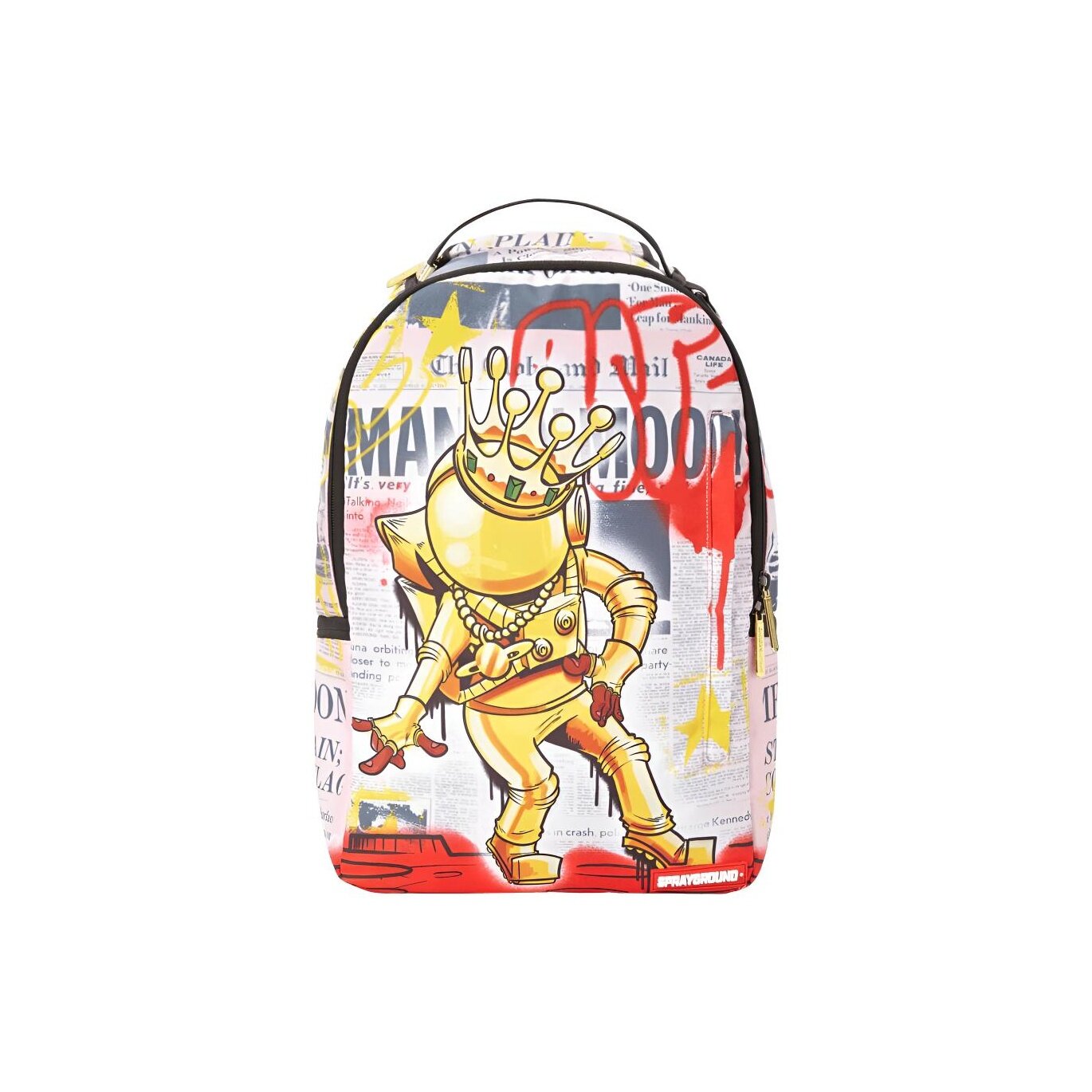 Сумка SPRAYGROUND, фактура тиснение, многоцветный — фото 1