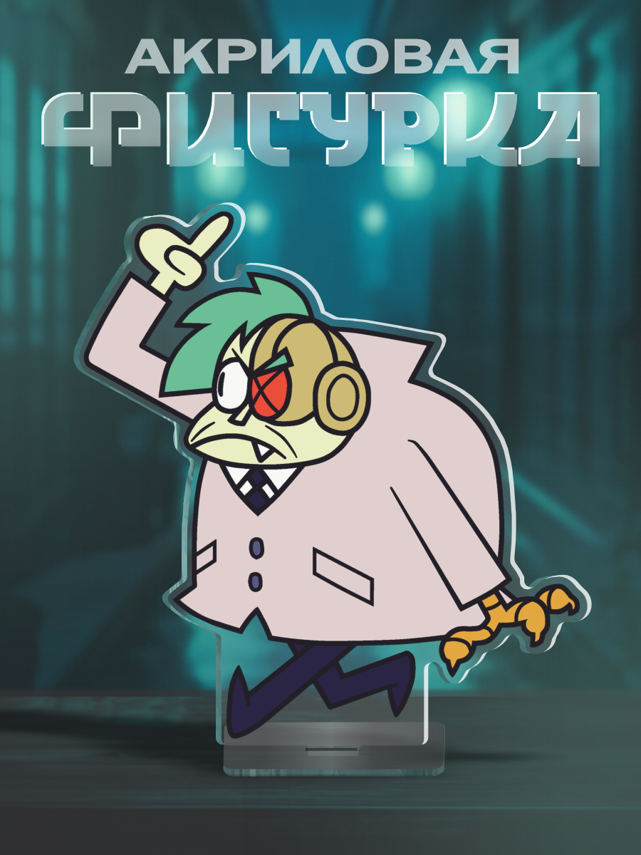 Фигурка акриловая Лорд Боксмен - OK K.O! Let s Be Heroes