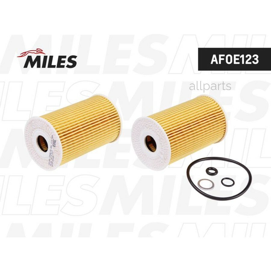 MILES AFOE123 Фильтр масляный KIA SOUL/HYUNDAI i30 07-
