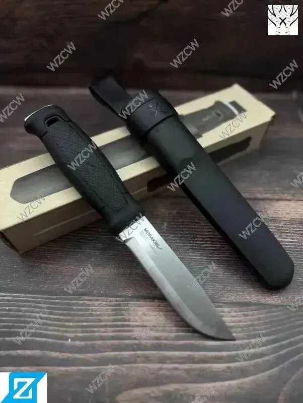 Нож Morakniv Garberg с фиксированным лезвием из нержавеющей стали для туризма и выживания