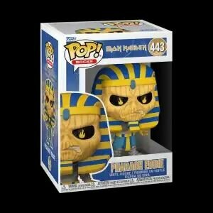 Фигурка №443, фараон Эдди из группы Iron Maiden, виниловая модель, 10 см