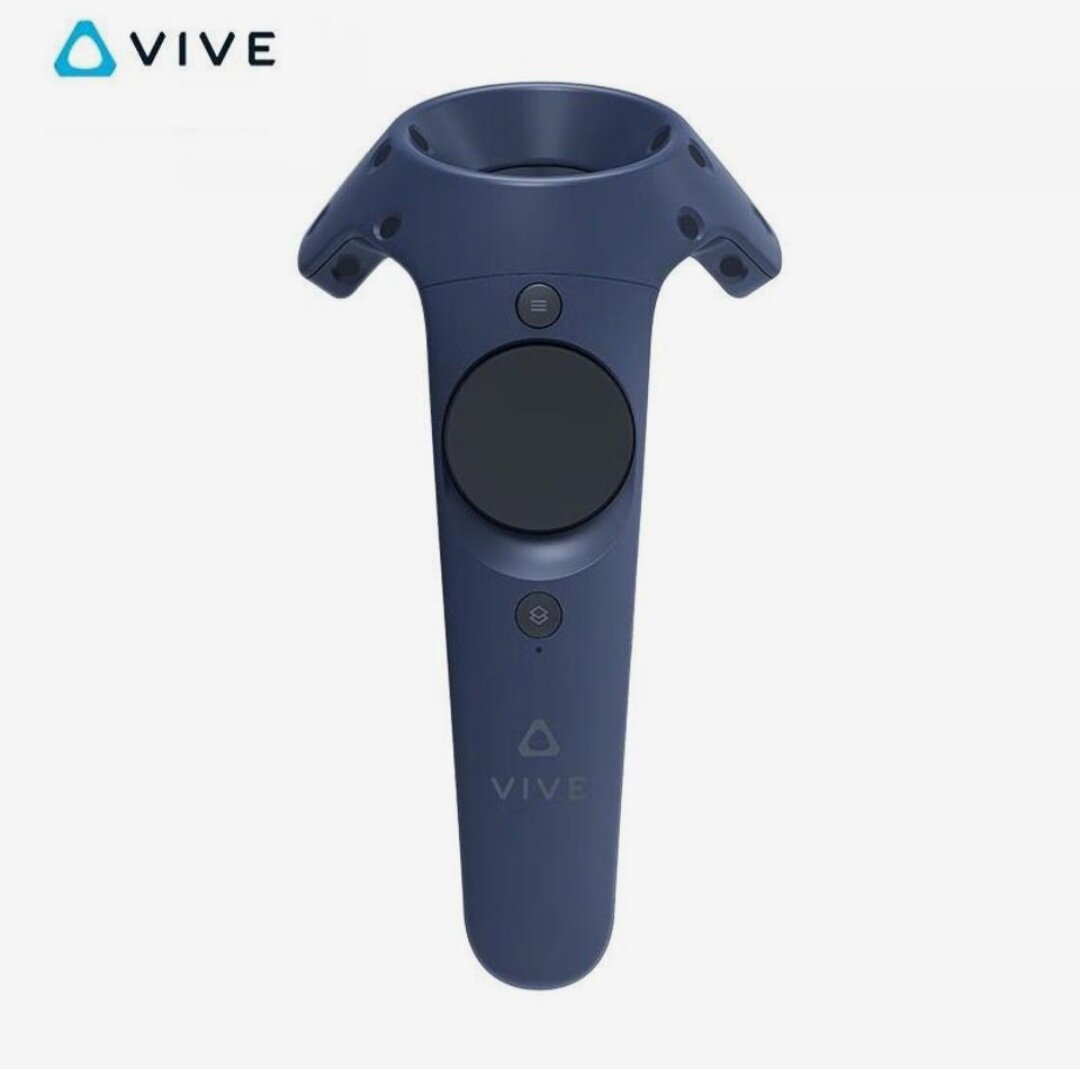 Беспроводной контроллер VIVE Pro 2, для HTC Vive, Pro, Cosmos, PRO Eye, PRO HMD, синий, пластик — фото 1