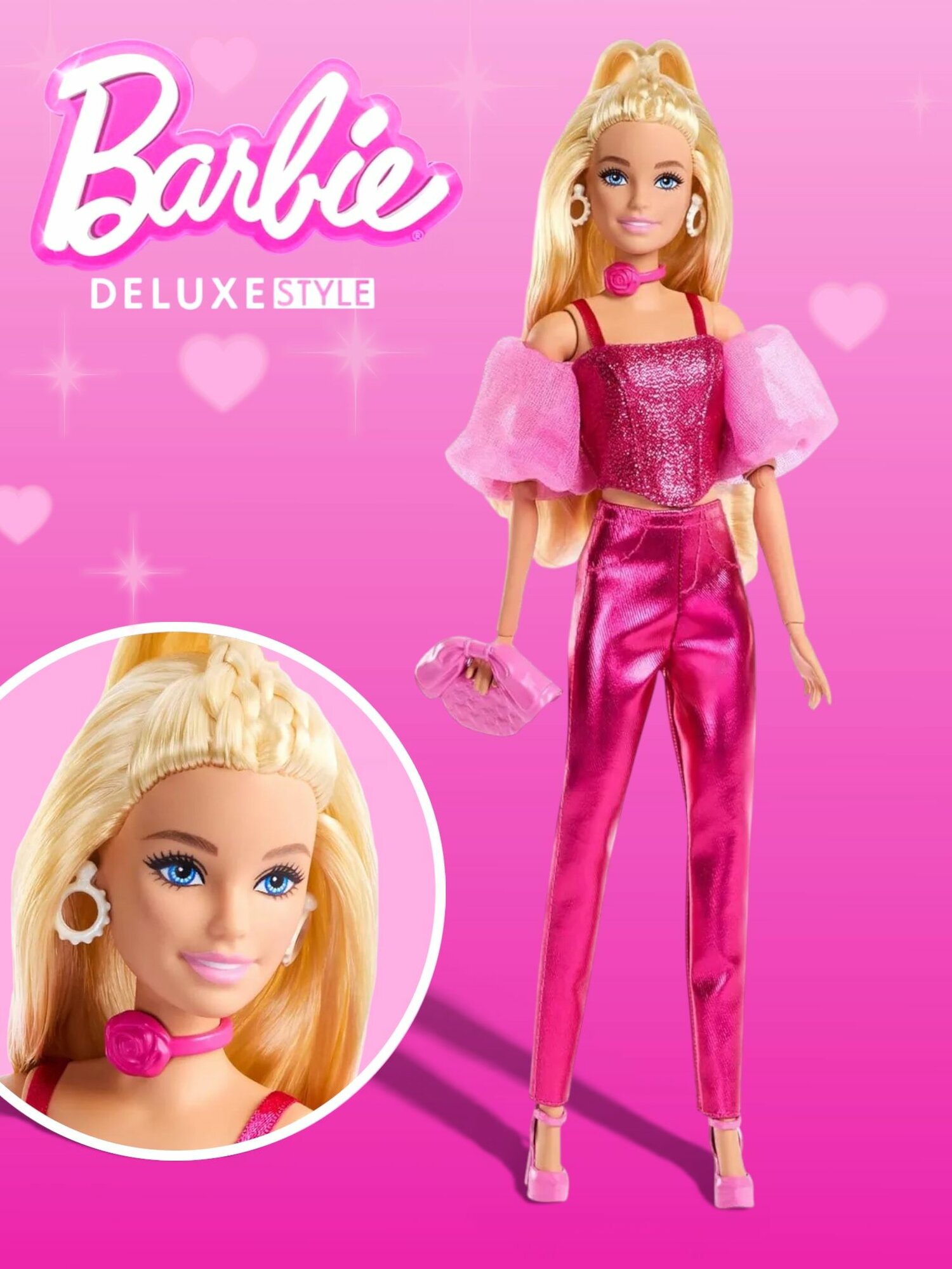 Кукла Barbie Deluxe Style - Барби блондинка JFP40