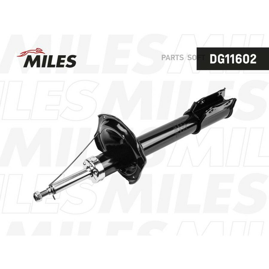 MILES DG11602 Амортизатор SUBARU FORESTER 97-05/02 зад. лев. газ. ()