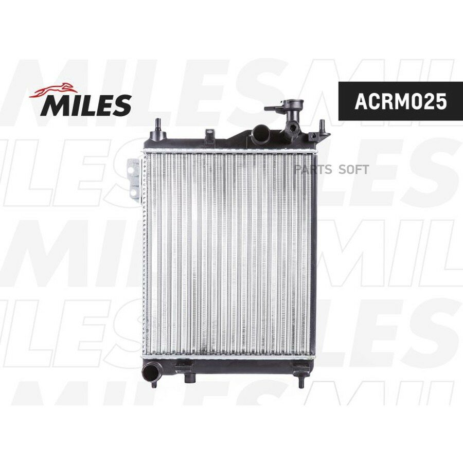 MILES ACRM025 Радиатор HYUNDAI GETZ 2002- 1.1/1.3/1.4/1.6 MT ()