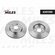 MILES K001189 Диск тормозной CHEVROLET CRUZE/OPEL ASTRA J R15 09- передний D=276...