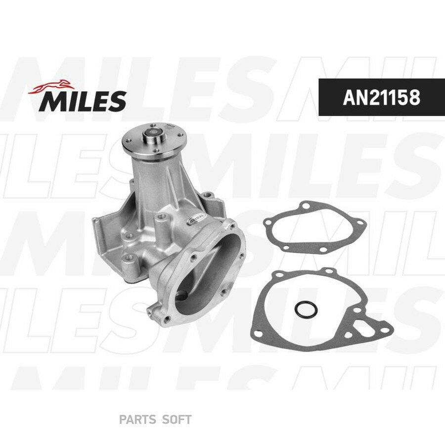 MILES AN21158 Насос водяной MITSUBISHI L200 2.5D 05- ()