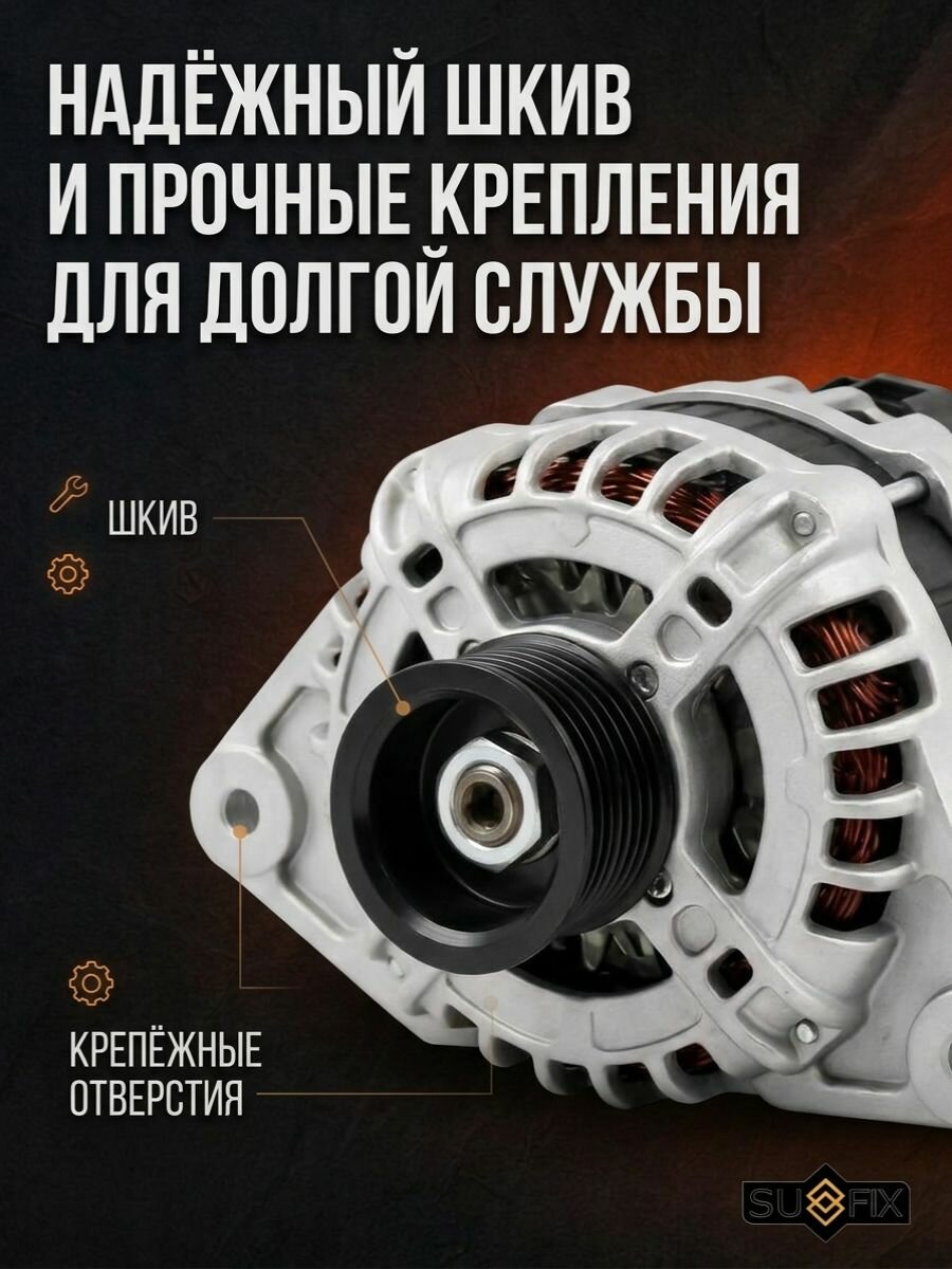 UG-1022 Генератор LADA LARGUS SUFIX — фото 1