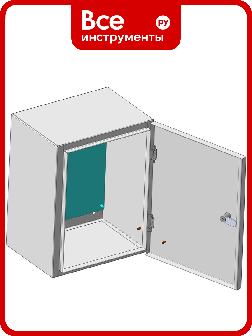 Корпус MULTICOLOR ЩМП25.127 IP31 800х800х323 (ВхШхГ) RAL7035 SHMP.31.80.80.32.7035, серый
