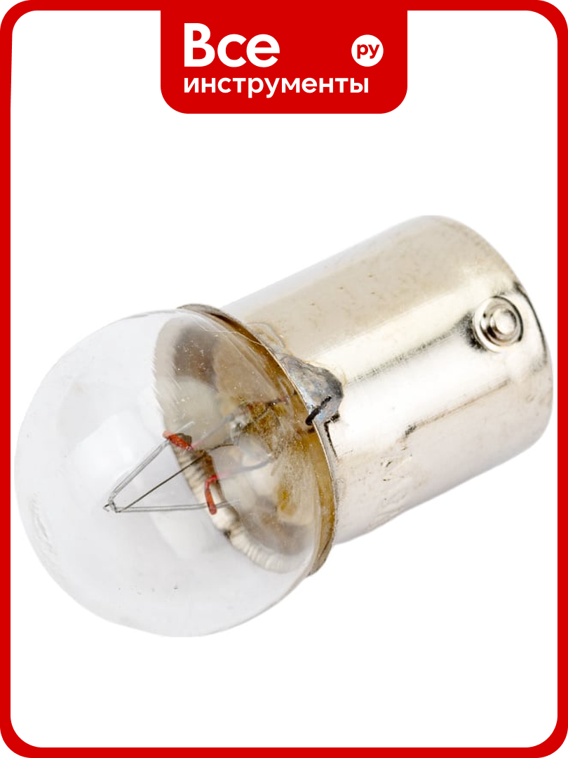 Лампа накаливания KRAFT R5W 24v5w BA15s упаковка 10 шт. KT 700049, бытовое освещение, стеклянный корпус, световая отдача