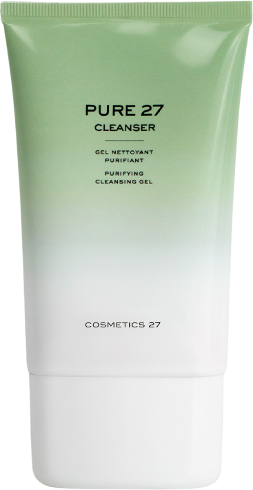 Cosmetics 27 Очищающий балансирующий гель для комбинированной и жирной кожи Pure 27 Cleanser