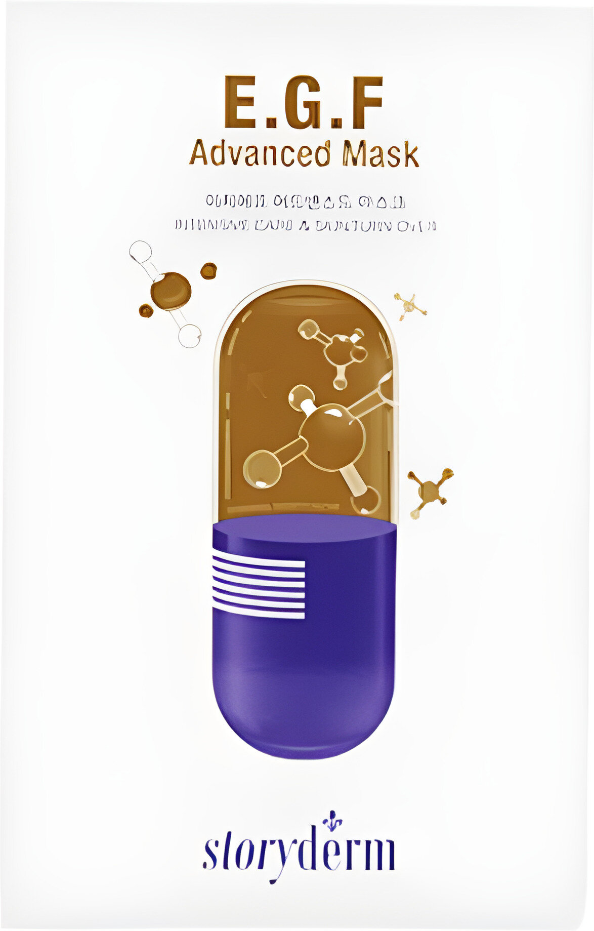 Storyderm Маска тканевая для лица с факторами роста (1 шт.) E.G.F Advanced Cell Mask 5ml