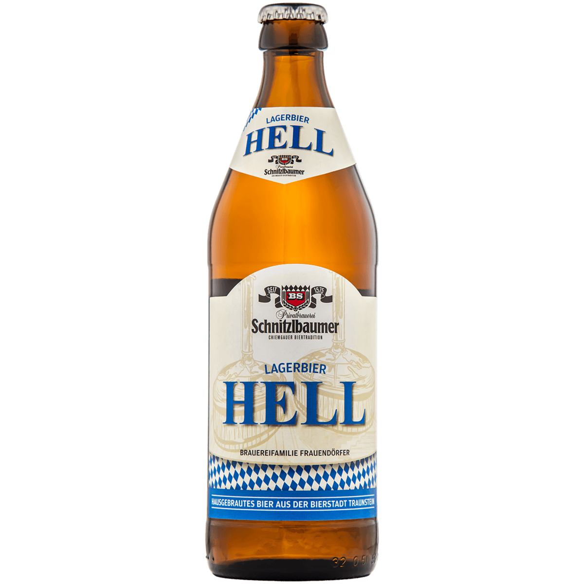 Пиво Schnitzlbaumer Lagerbier Hell светлое 0,5 л