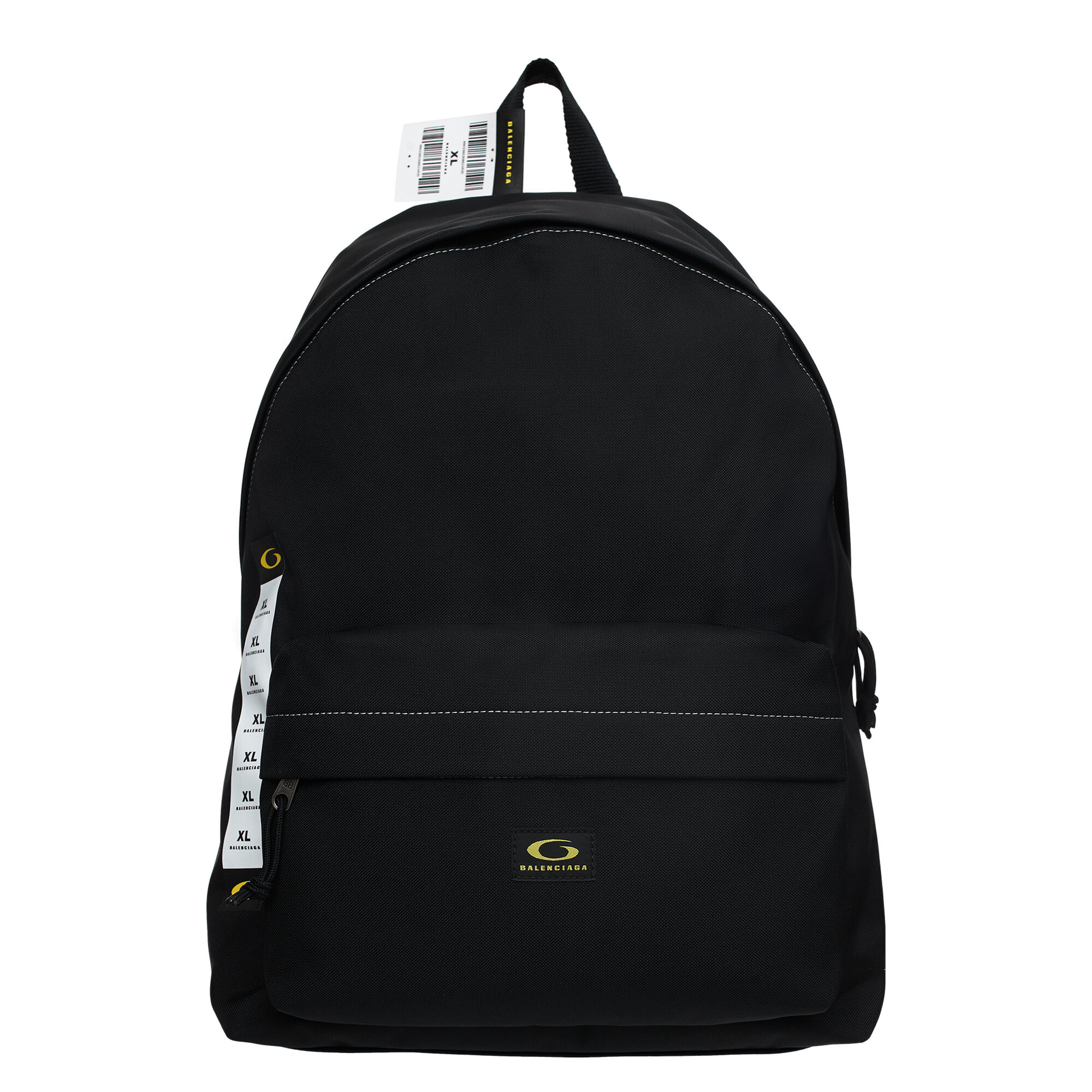 Balenciaga Черный рюкзак с логотипом One Size