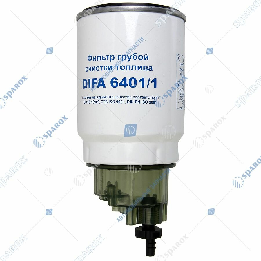 Фильтр топливный грубой очистки (фгот) Т6401/1 резьбовой (DIFA 6401/1) PL270 (Дифа)