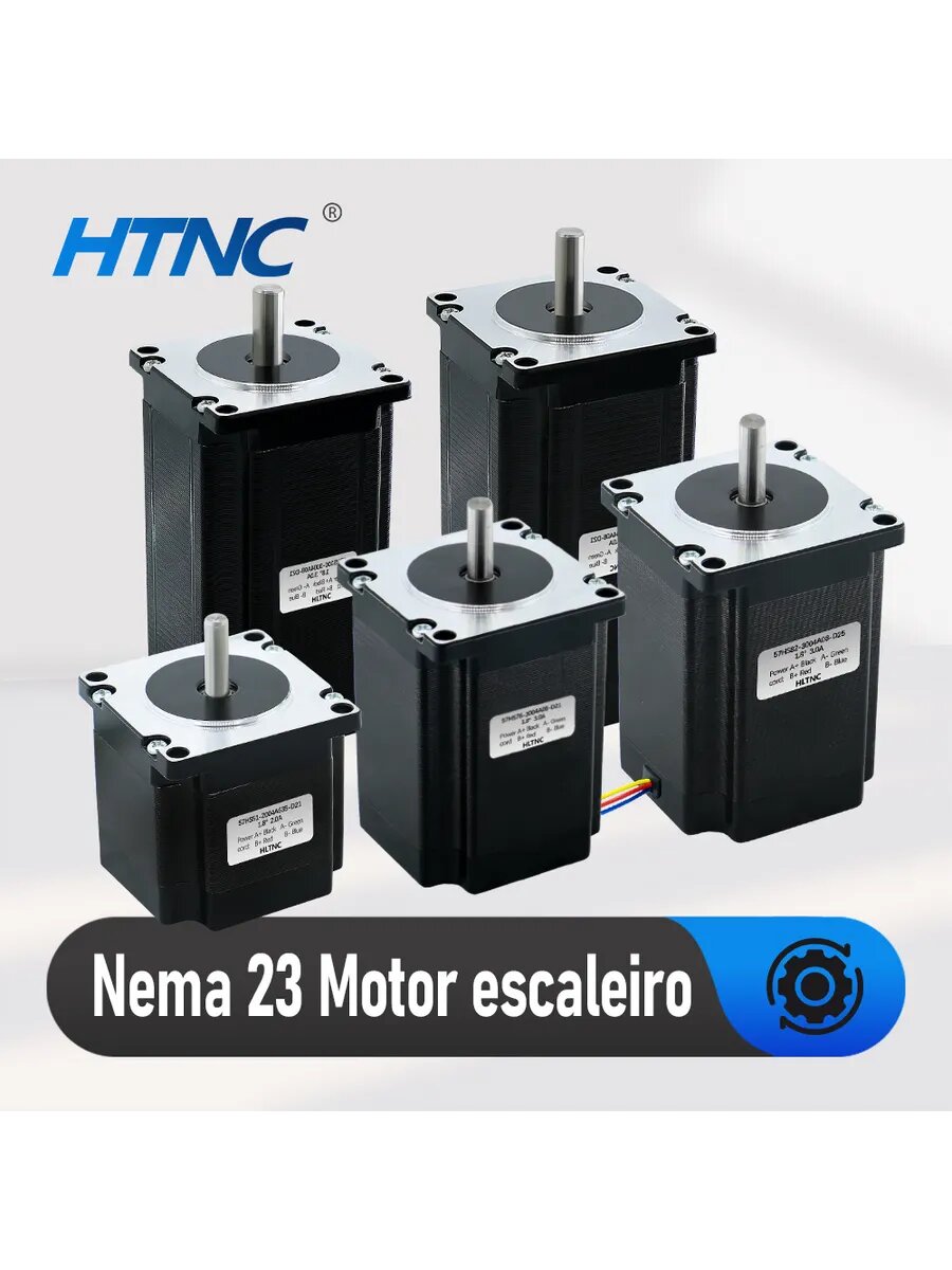Шаговый двигатель Nema 23 57HS112, 3 Н·м
