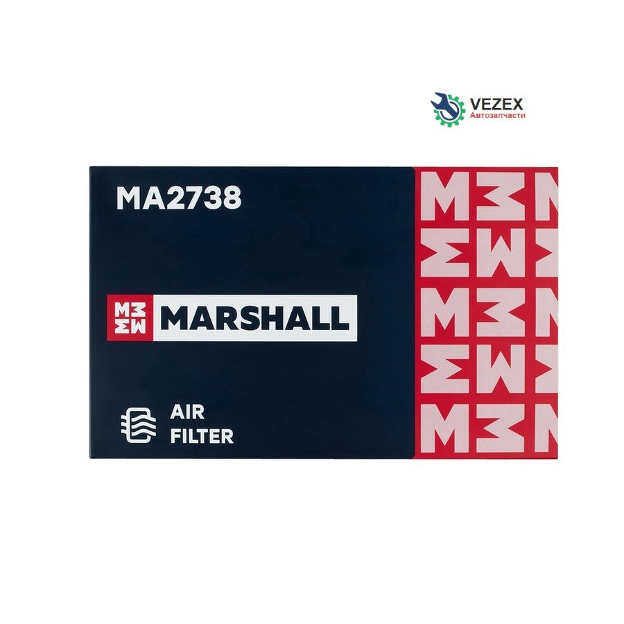 MARSHALL MA2738 фильтр воздушный!\ Audi A3 12>, Skoda Octavia III, IV 13>, VW Tiguan II 16>