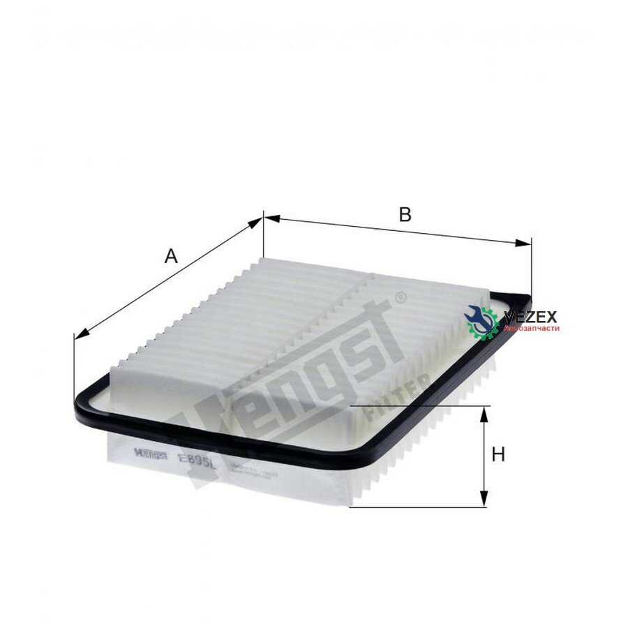 HENGST FILTER E895L Фильтр воздушный