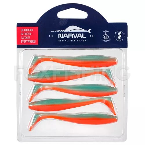 Силиконовая приманка Narval Choppy Tail 10cm #060 5шт.