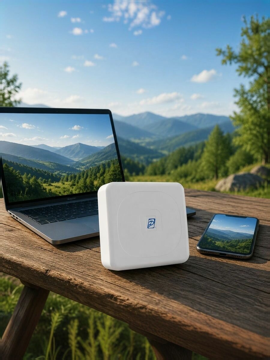 Aнтенна для модема 3G,4GBAS-2337-SMA Flat 800/1800-2700