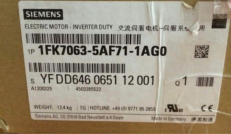 Модуль Siemens 1FK7063-5AF71-1AG0