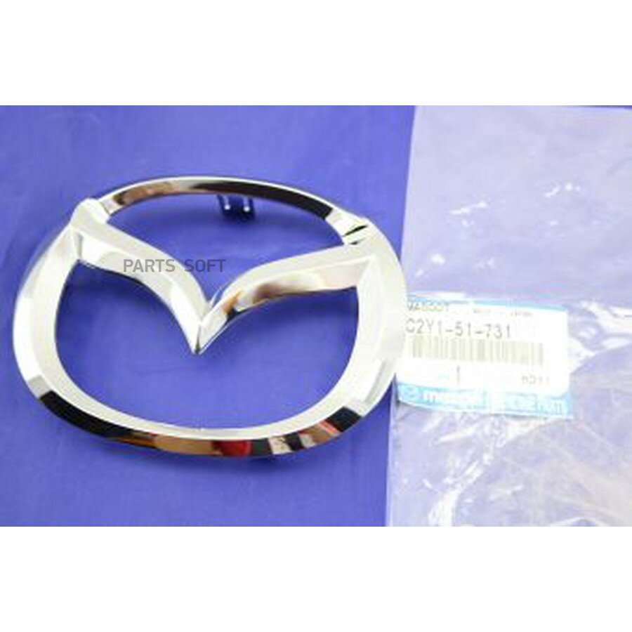 Эмблема пластик от официального дистрибьютора, MAZDA, артикул C2Y151731
