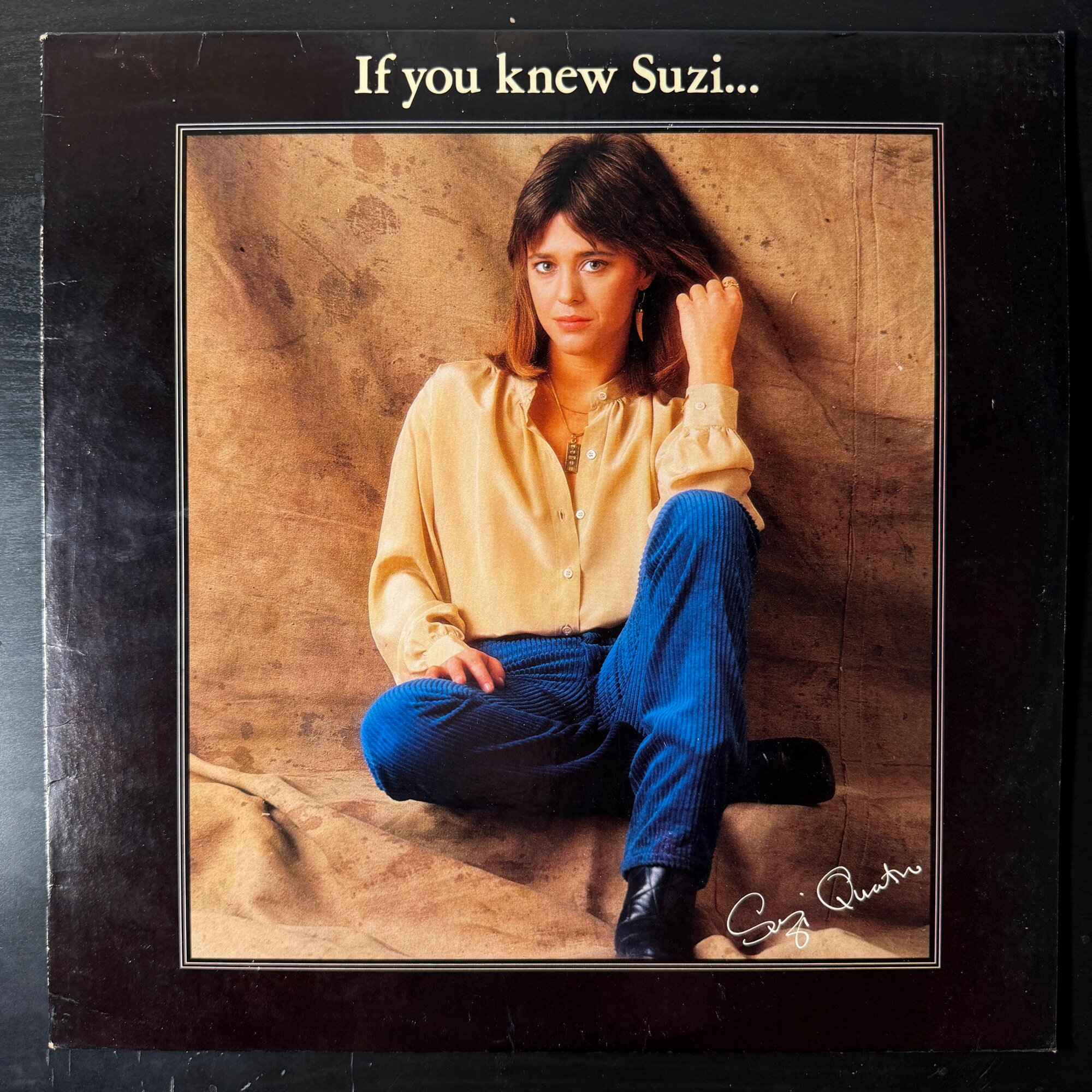 Виниловая пластинка Suzi Quatro - If You Knew Suzi (США 1979г.)