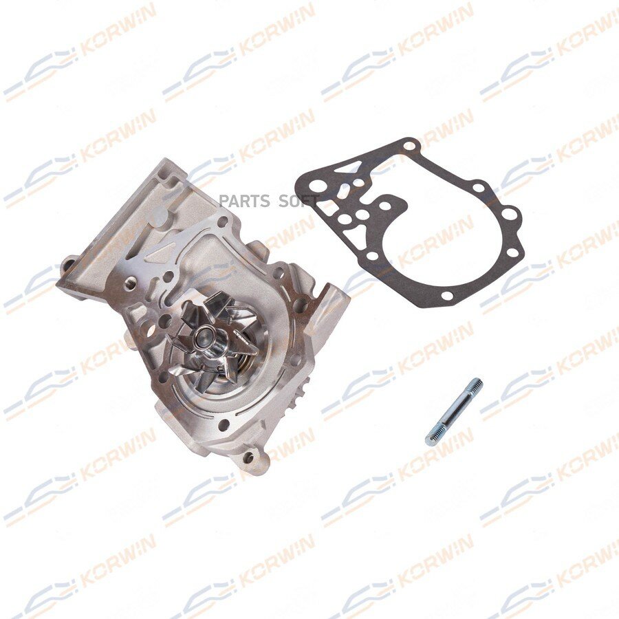 Насос водяной RENAULT LOGAN/CLIO/KANGOO/MEGANE 1.6 16v 08.-08 от официального дистрибьютора, KORWIN, артикул KWKK0152