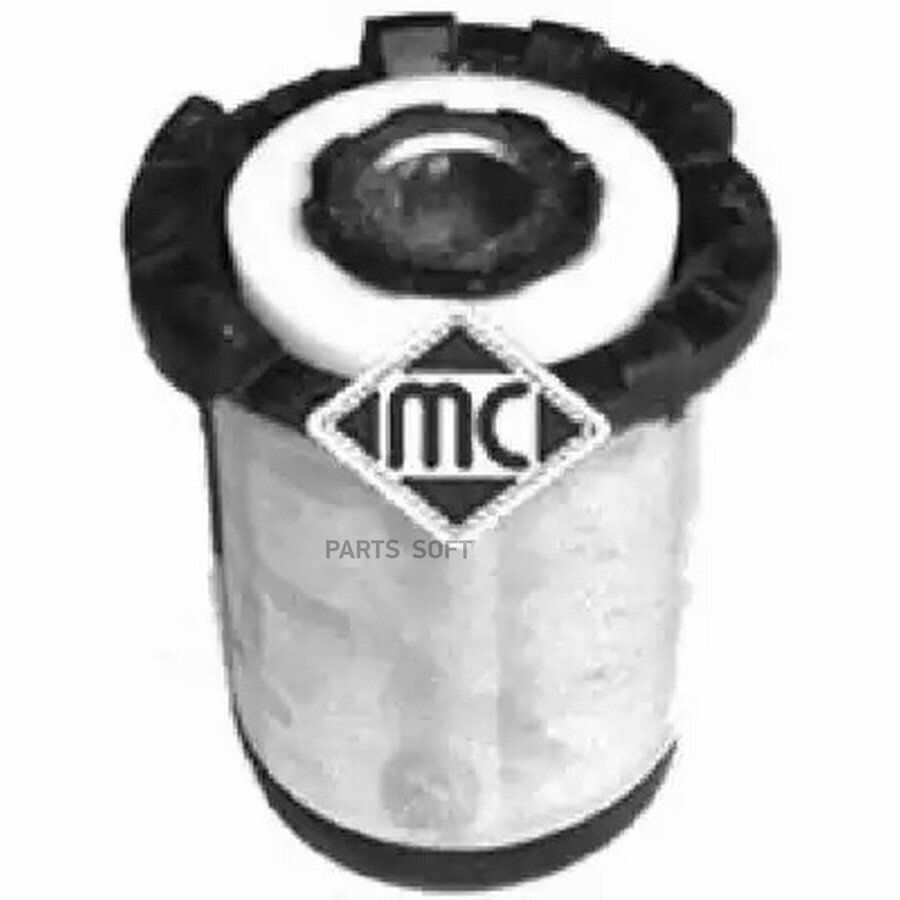 Втулка, балка моста от официального дистрибьютора, METALCAUCHO, артикул 04606