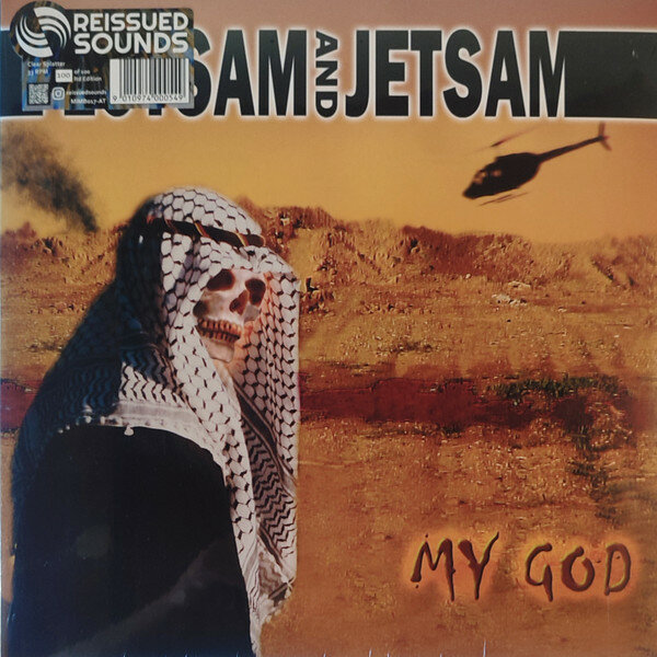 Flotsam And Jetsam. My God (2LP Ltd/Clear Splatter Vinyl/Reissue/Виниловая пластинка)