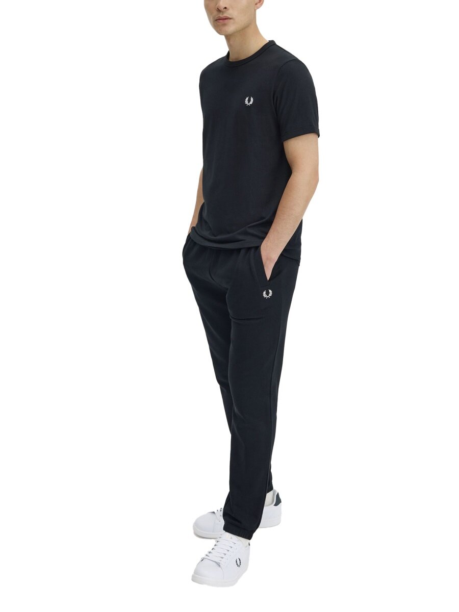 Футболка FRED PERRY, размер M, черный — фото 1