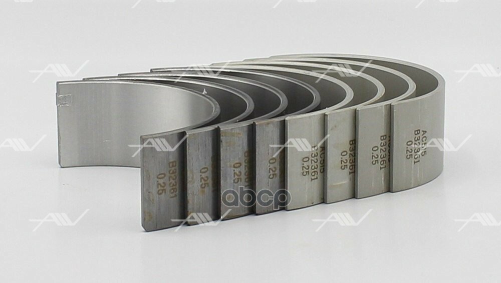 Вкладыши шатунные 0.25 d52mm HYUNDAI/KIA D4HB Autowelt арт. BE32361