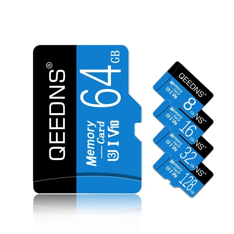Qeedns microSD карта памяти 128 ГБ Class 10