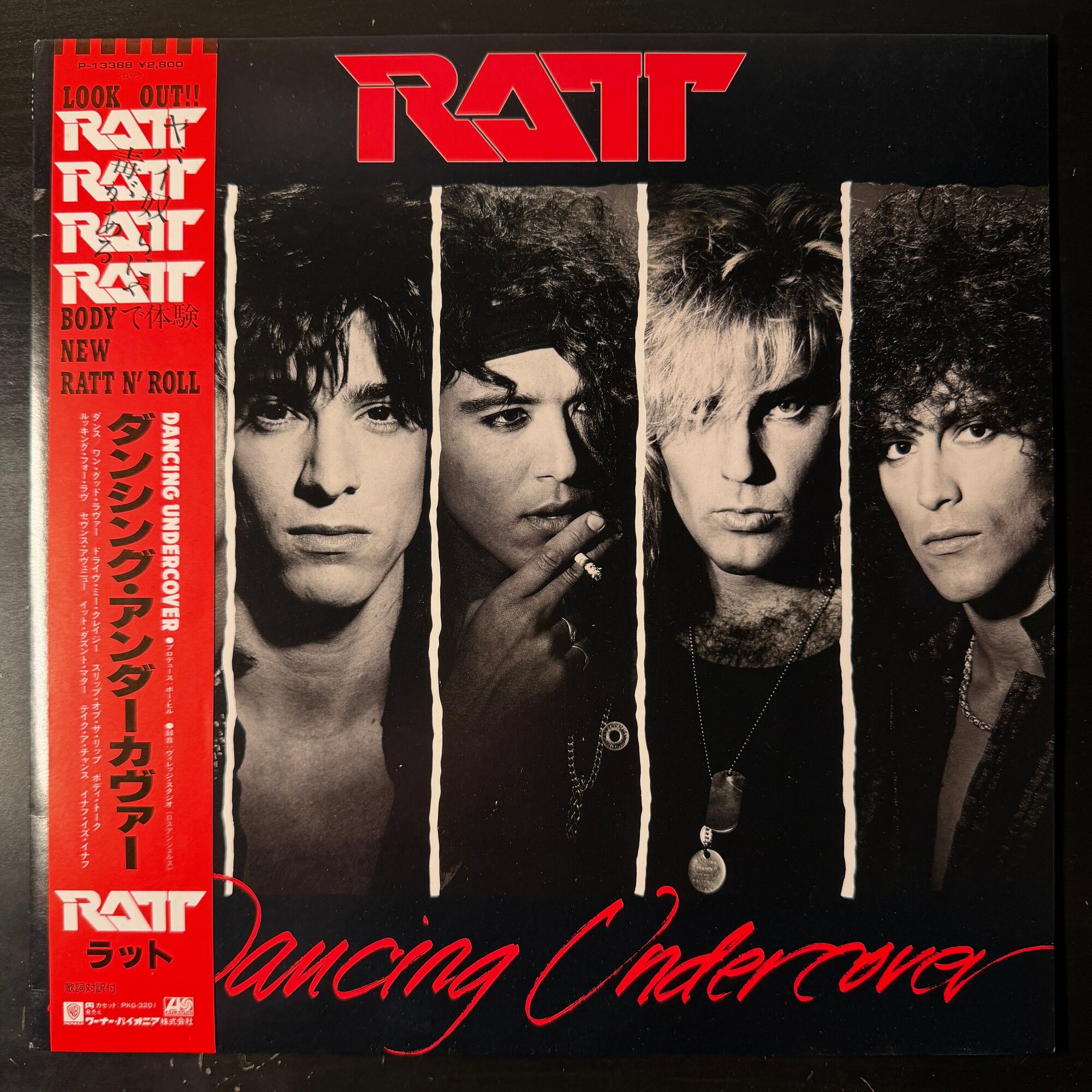 Виниловая пластинка Ratt Dancing Undercover (Япония 1986г.)